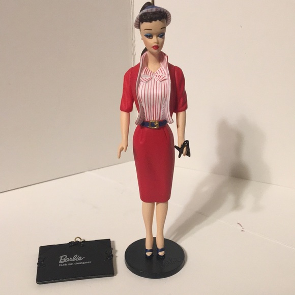 Mattel | Holiday | 96s Barbie In Busy Gal Fashion Figurine And ...